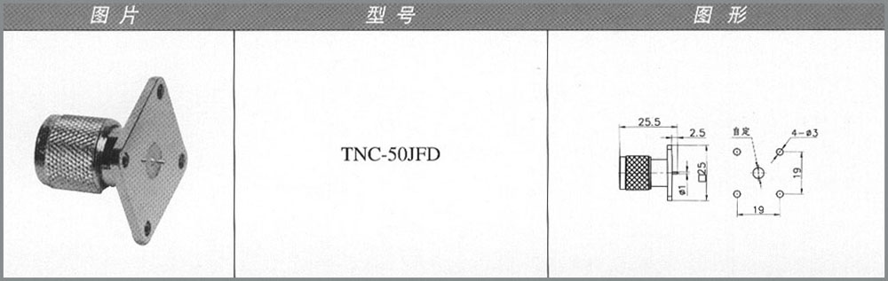 TNC面板或穿墙安装连接器 - 蓝箭科技