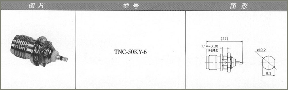TNC面板或穿墙安装连接器 - 蓝箭科技